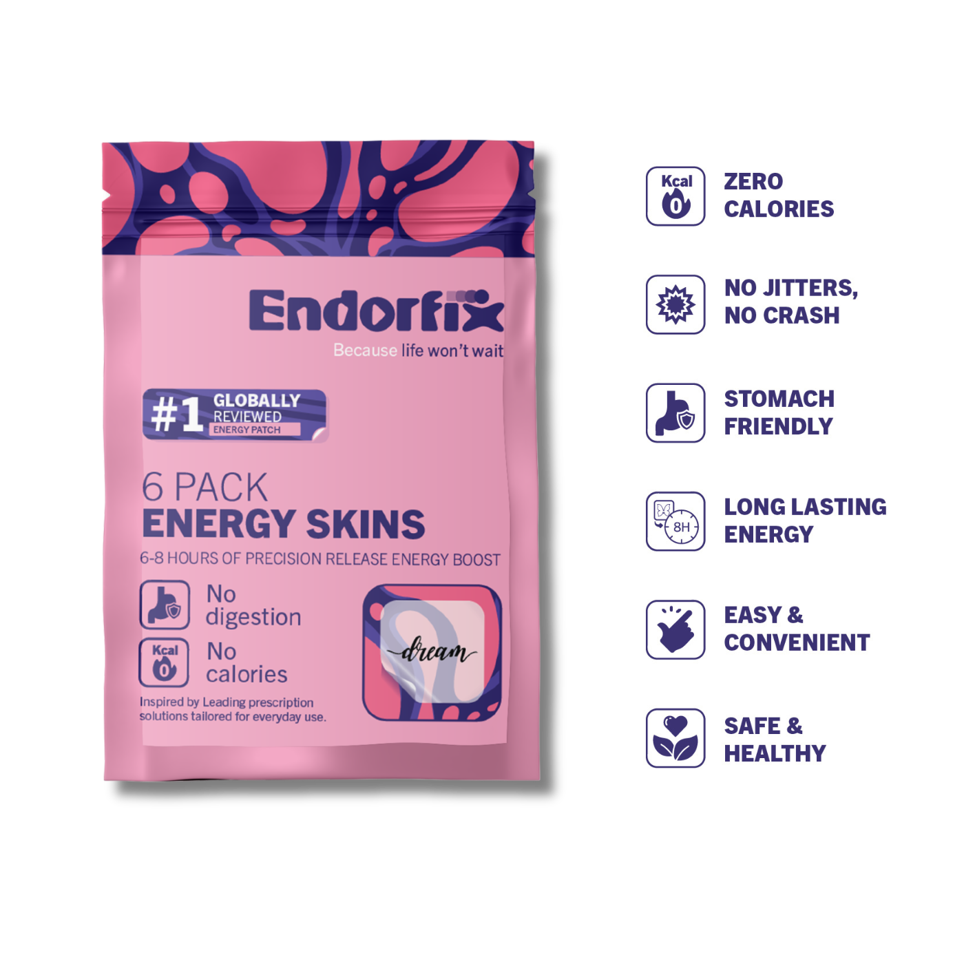 Limited Edition Radiant Words Series Energy Patches